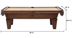 Baxter Pool Table - Robertson Billiards & Spas